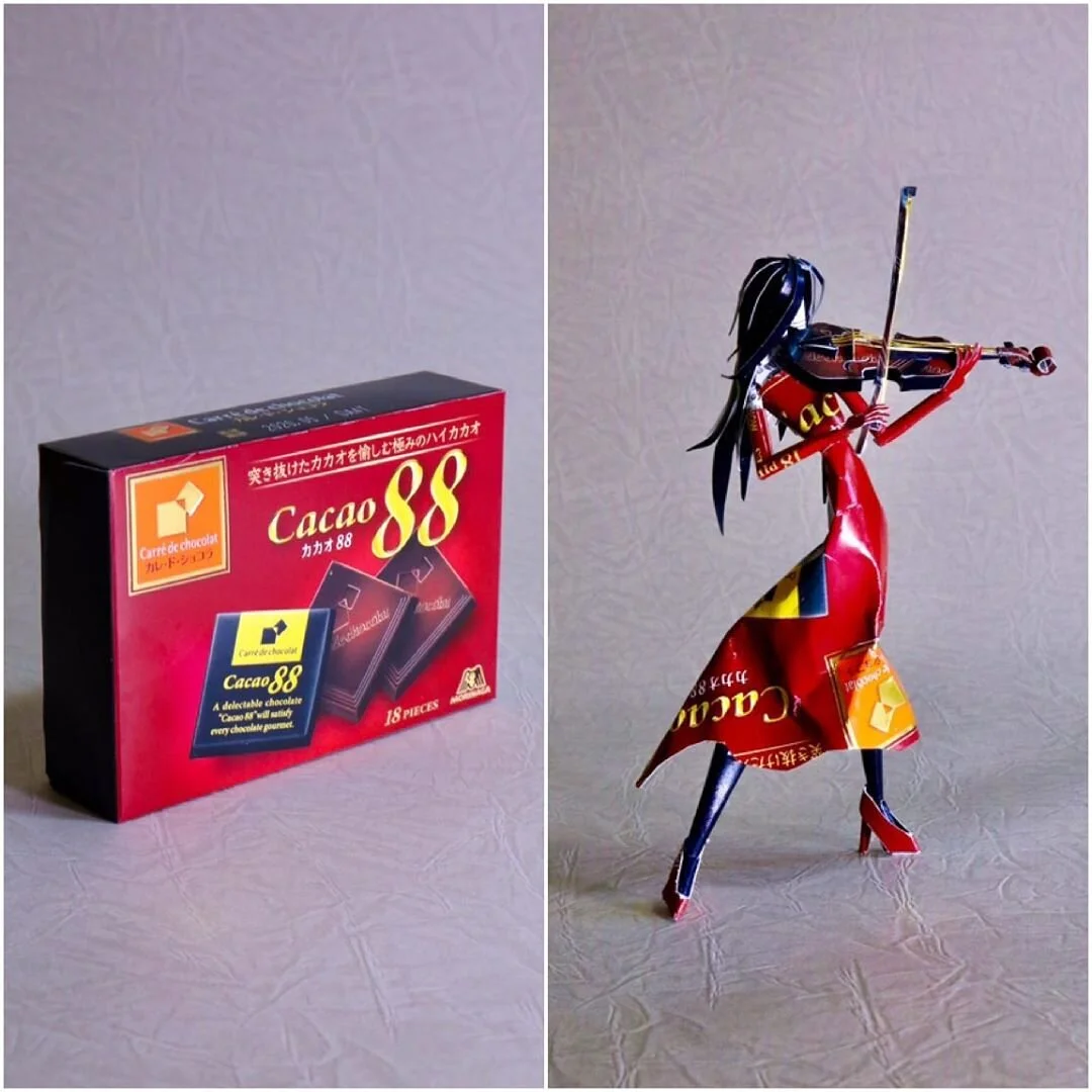 Japanese Artist Turns Regular Food Packaging Into Awesome Sculptures ...