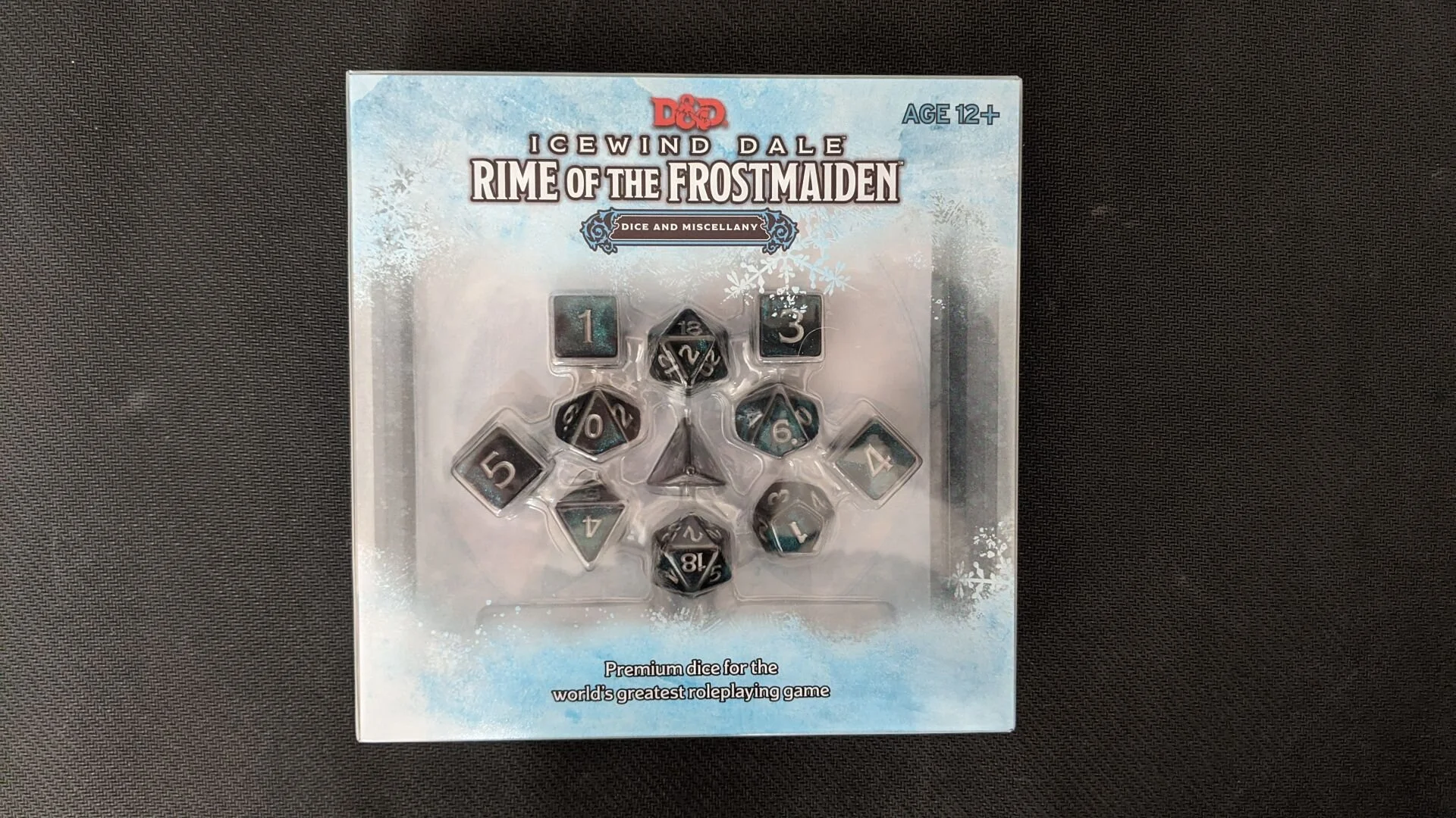 D&D Icewind Dale: Rime of the Frostmaiden Dice & Miscellany is Out Now ...