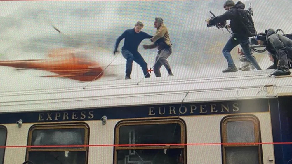 MISSION: IMPOSSIBLE 7 Set Videos and Photo Tease a Train Stunt with Tom ...