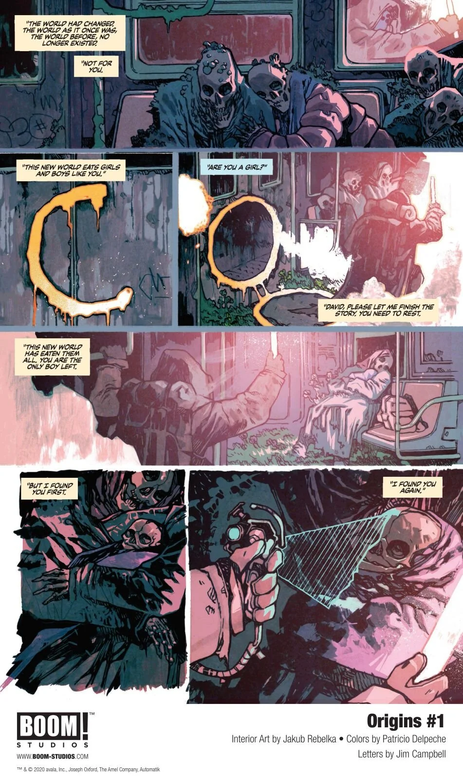 Here's Our First Look at the Sci-Fi Epic ORIGINS #1 — GeekTyrant