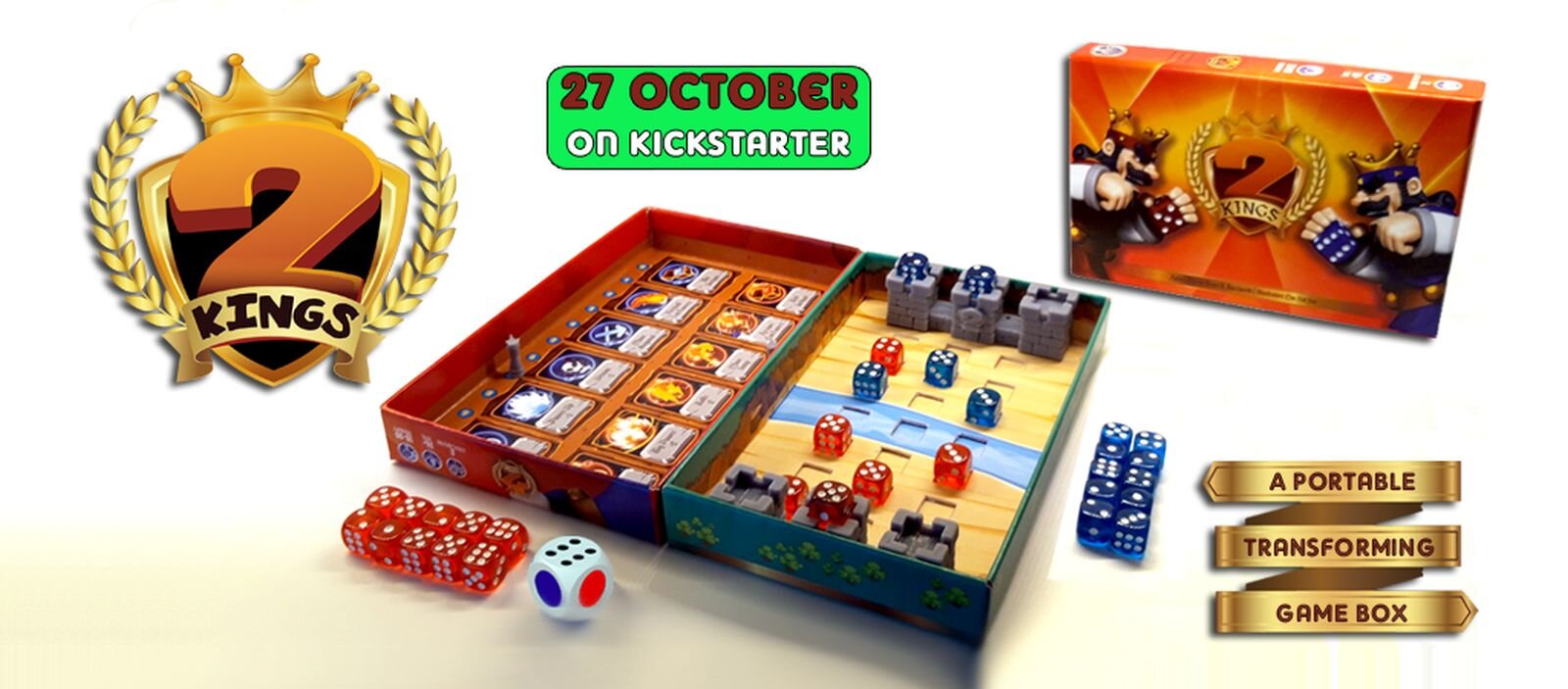 Get Ready for the 2-Player Action of 2 KINGS Launching Its Kickstarter ...
