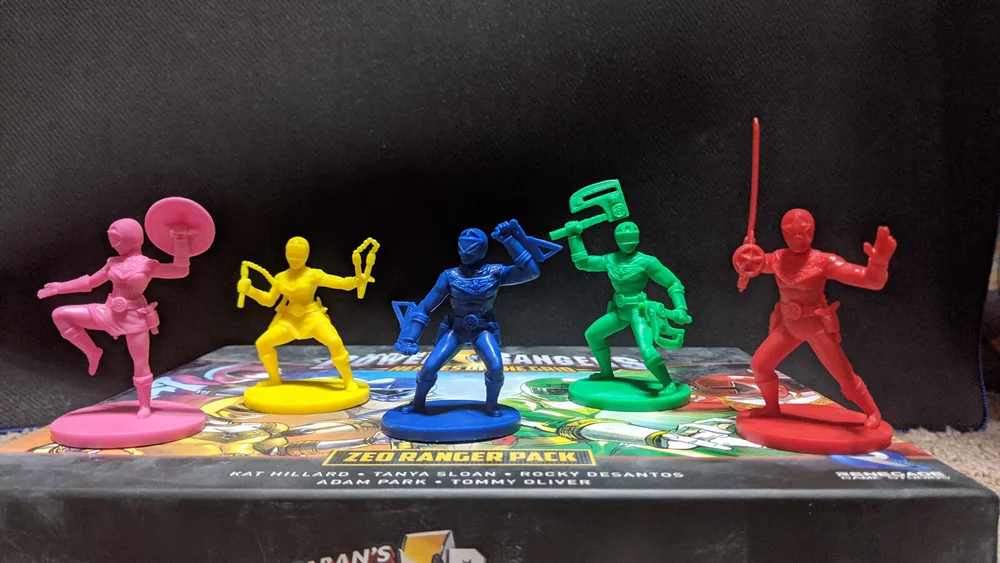 Zeo Rangers Kick Butt in POWER RANGERS: HEROES OF THE GRID ZEO RANGERS ...