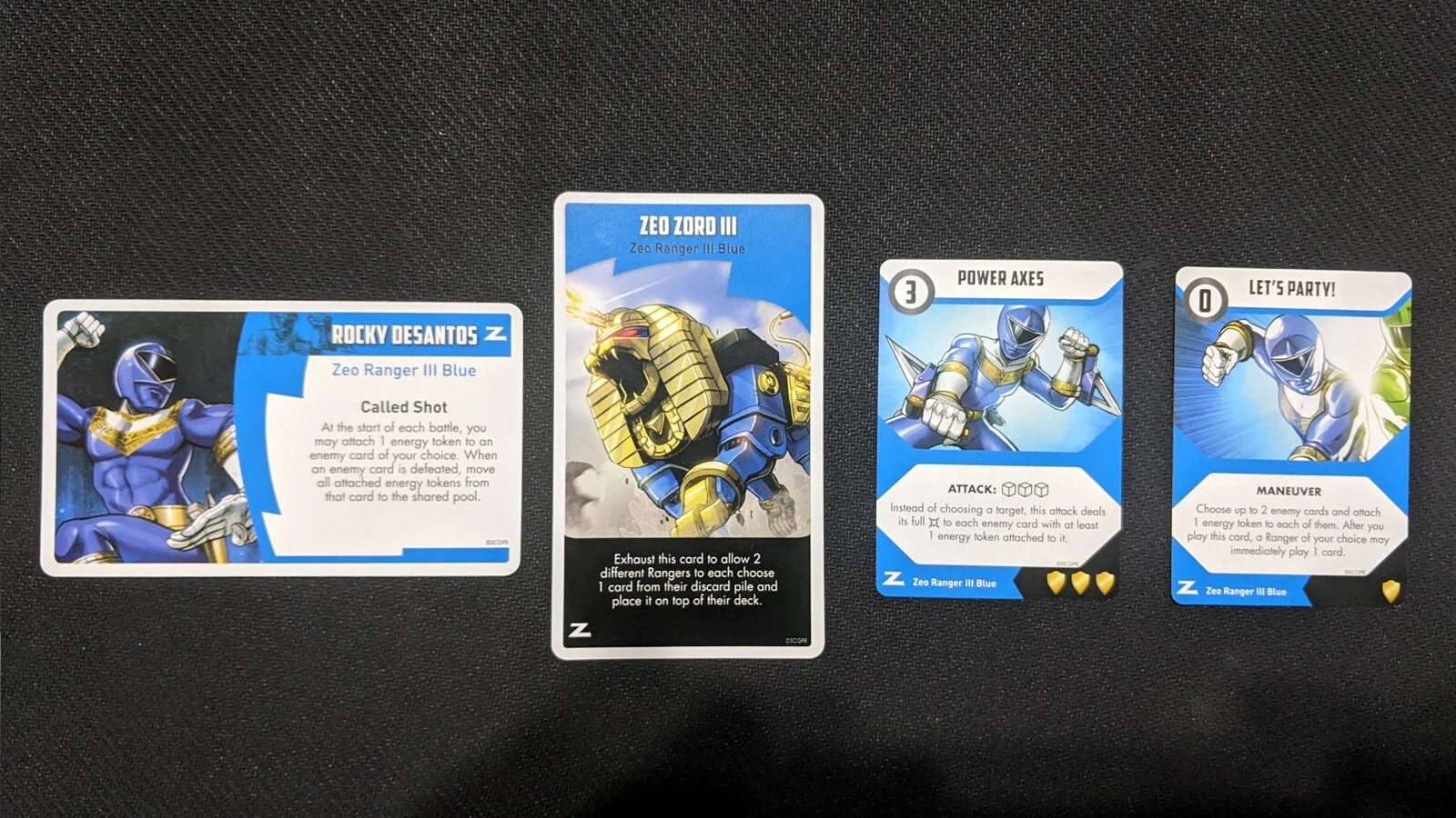 Zeo Rangers Kick Butt in POWER RANGERS: HEROES OF THE GRID ZEO RANGERS ...