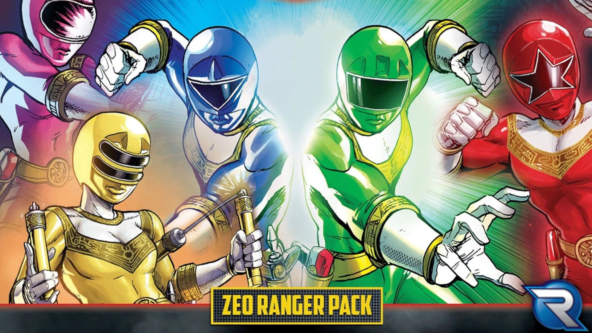 Zeo Rangers Kick Butt in POWER RANGERS: HEROES OF THE GRID ZEO RANGERS ...