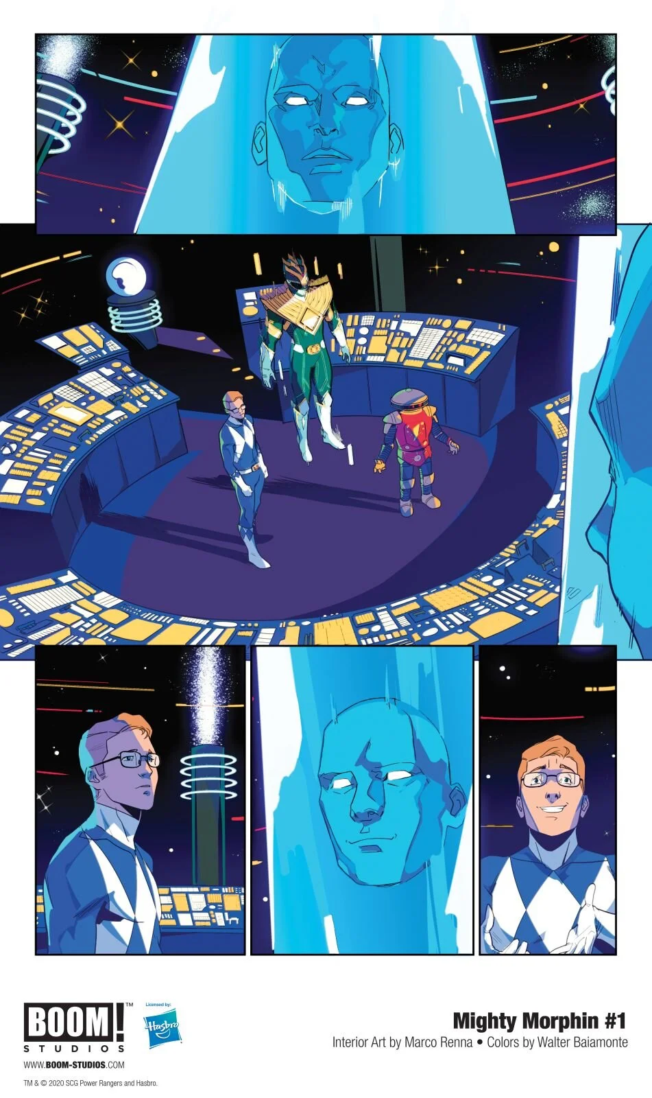 Here's Our First Look at MIGHTY MORPHIN #1 — GeekTyrant