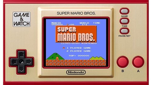 Nintendo Releases The GAME & WATCH: SUPER MARIO BROS. Handheld Game ...