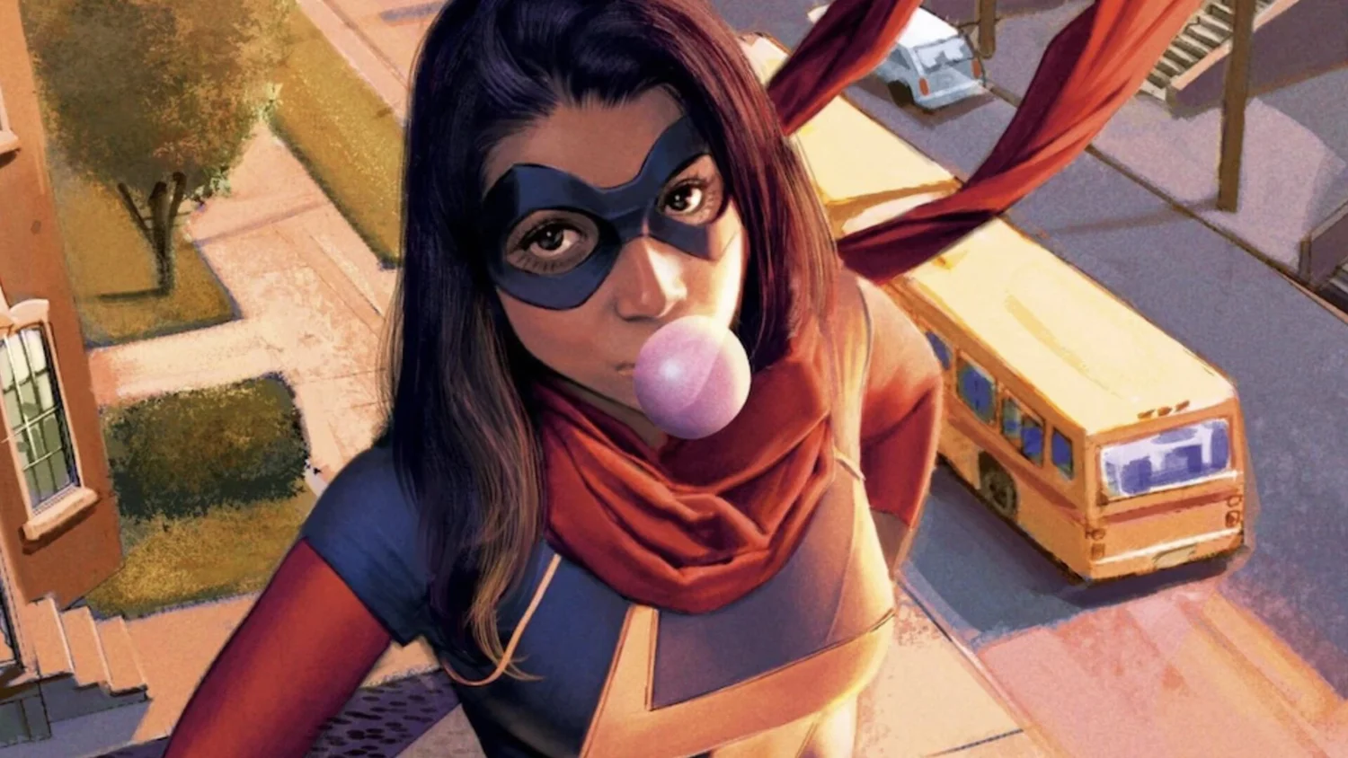 Set Photos From Marvel's MS. MARVEL Give Us Our First Look at Iman ...