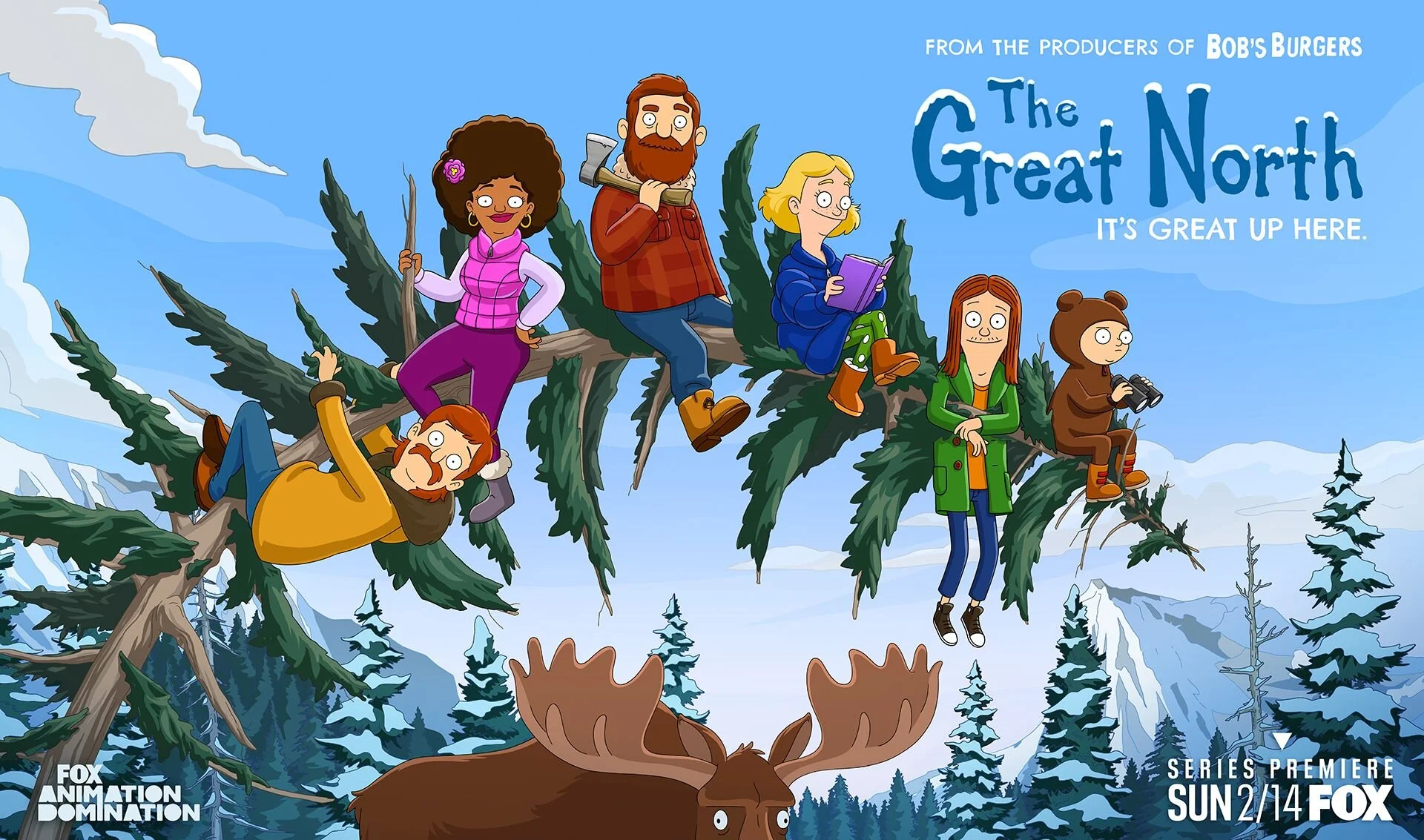 Nick Offerman's Animated Series THE GREAT NORTH Gets a Release Date ...