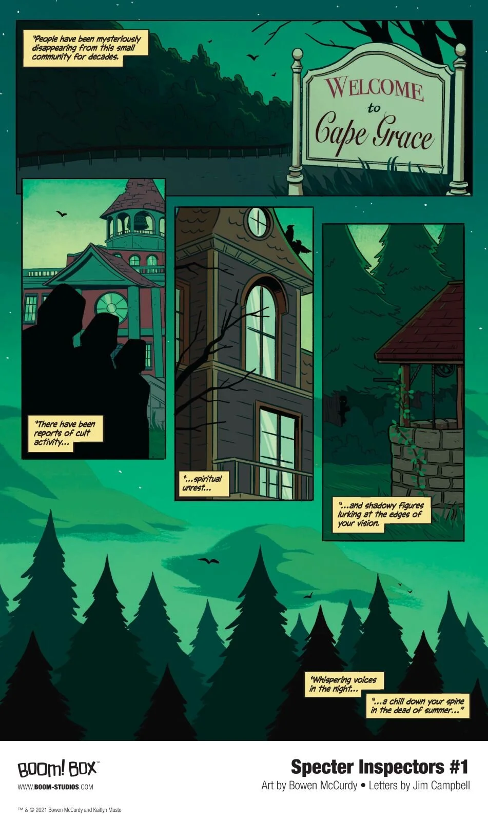 The First Look at SPECTER INSPECTORS #1 Gives Slight SCOOBY-DOO Vibes ...