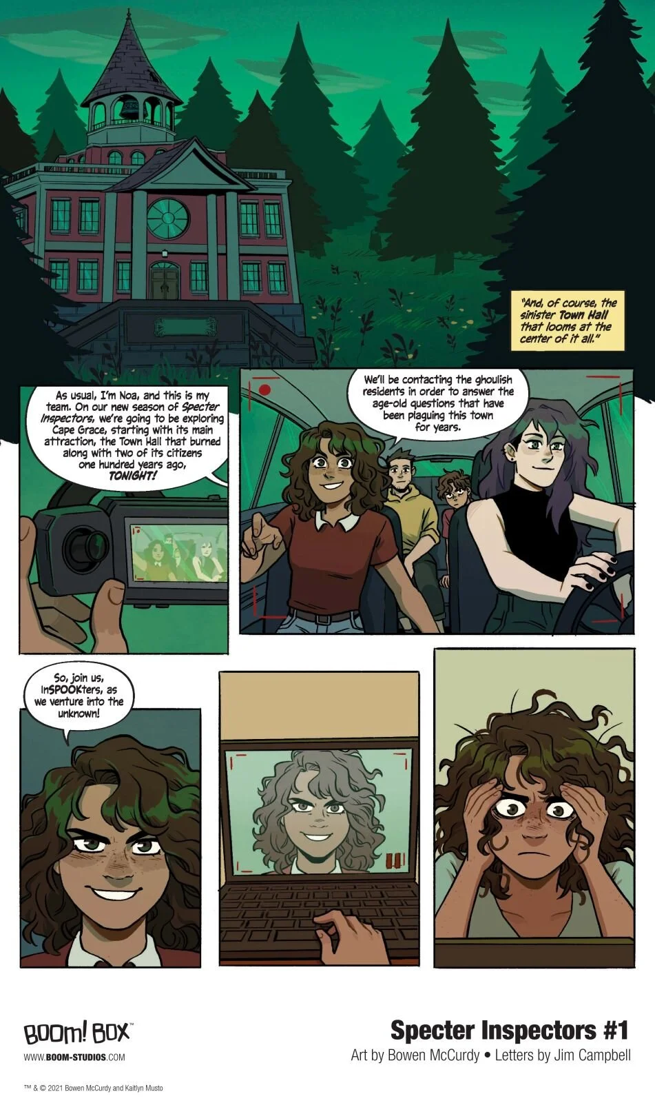 The First Look at SPECTER INSPECTORS #1 Gives Slight SCOOBY-DOO Vibes ...