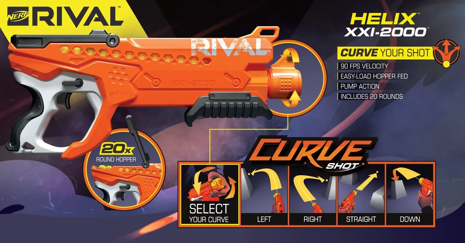 Nerf Now Has Rival Guns That Blast Out Curved Shots! — GeekTyrant