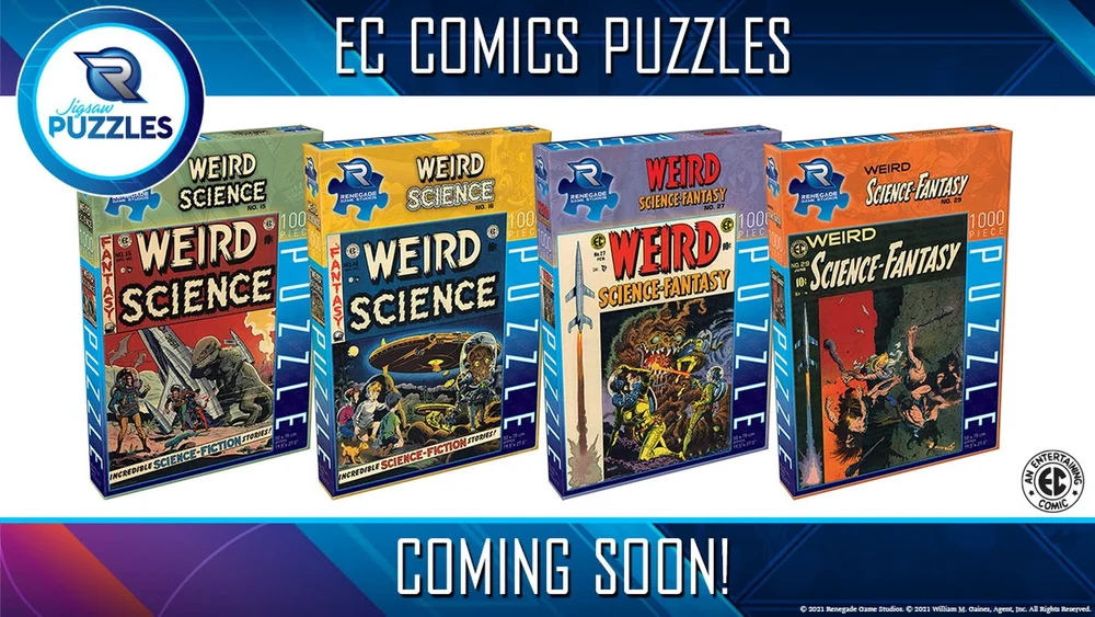 The First 4 EC Comics Puzzles from Renegade Have Been Announced ...