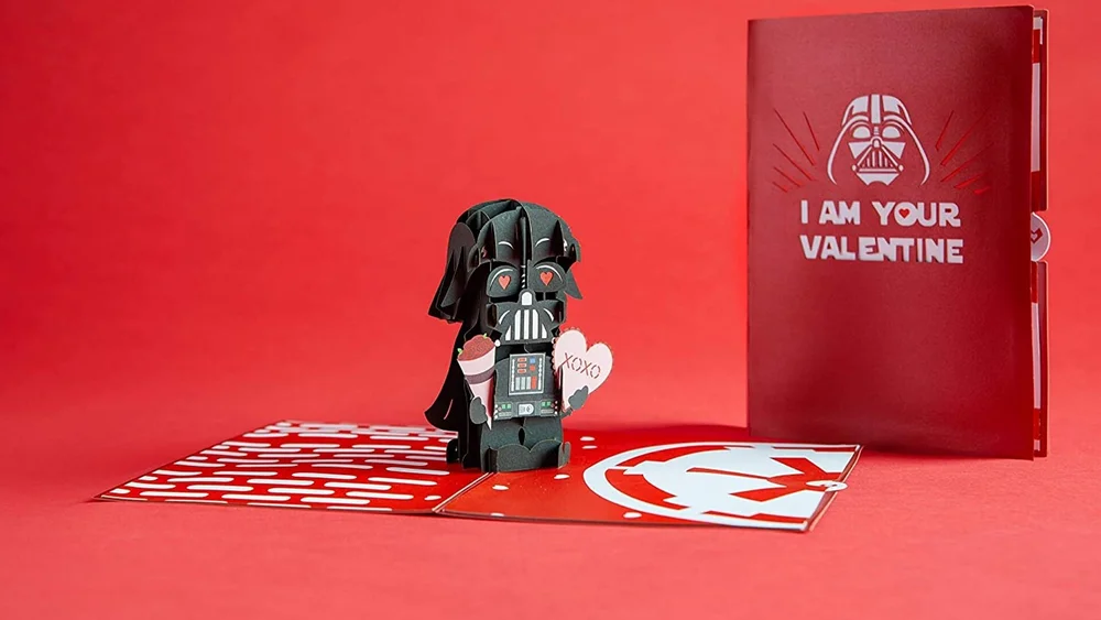 STAR WARS-Themed Darth Vader Valentine Pop-Up Card — GeekTyrant