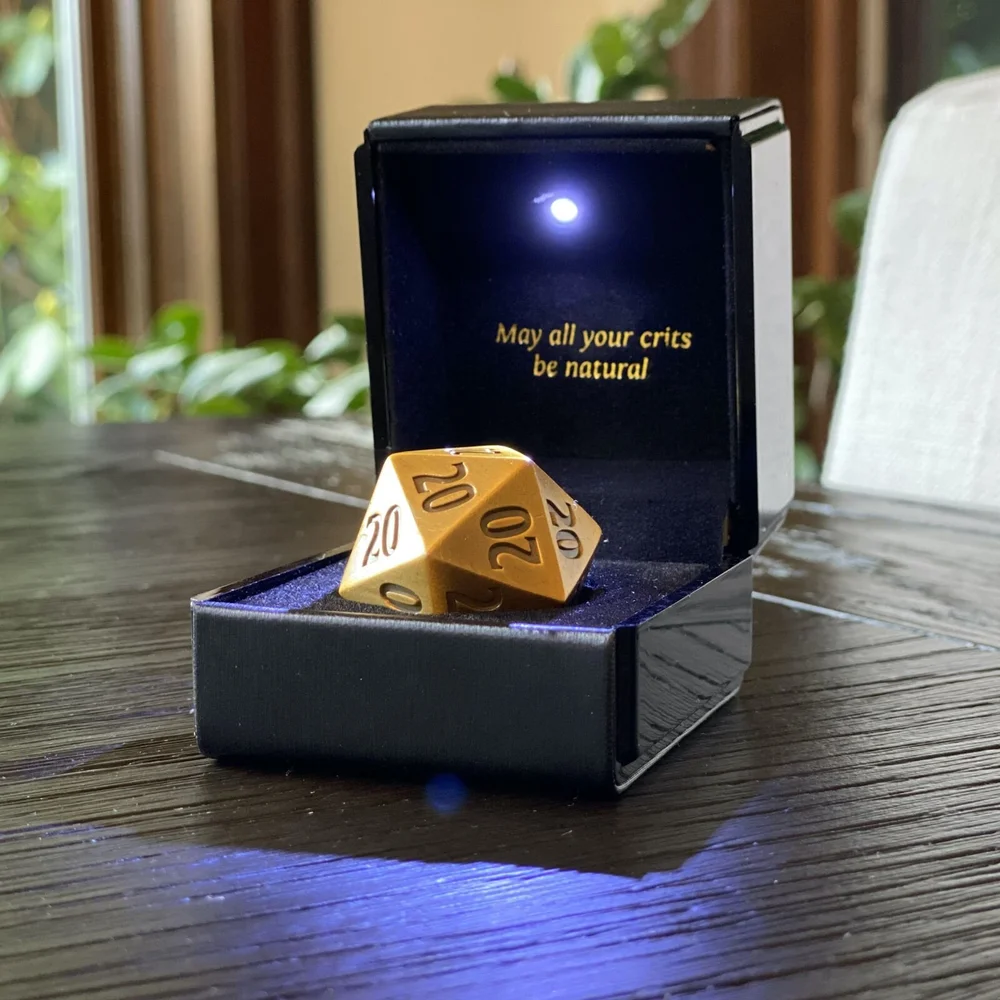 Check Out These Custom Novelty Dice from The Storm Crow — GeekTyrant