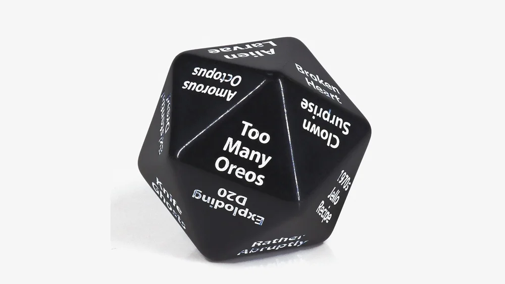 Check Out These Custom Novelty Dice from The Storm Crow — GeekTyrant