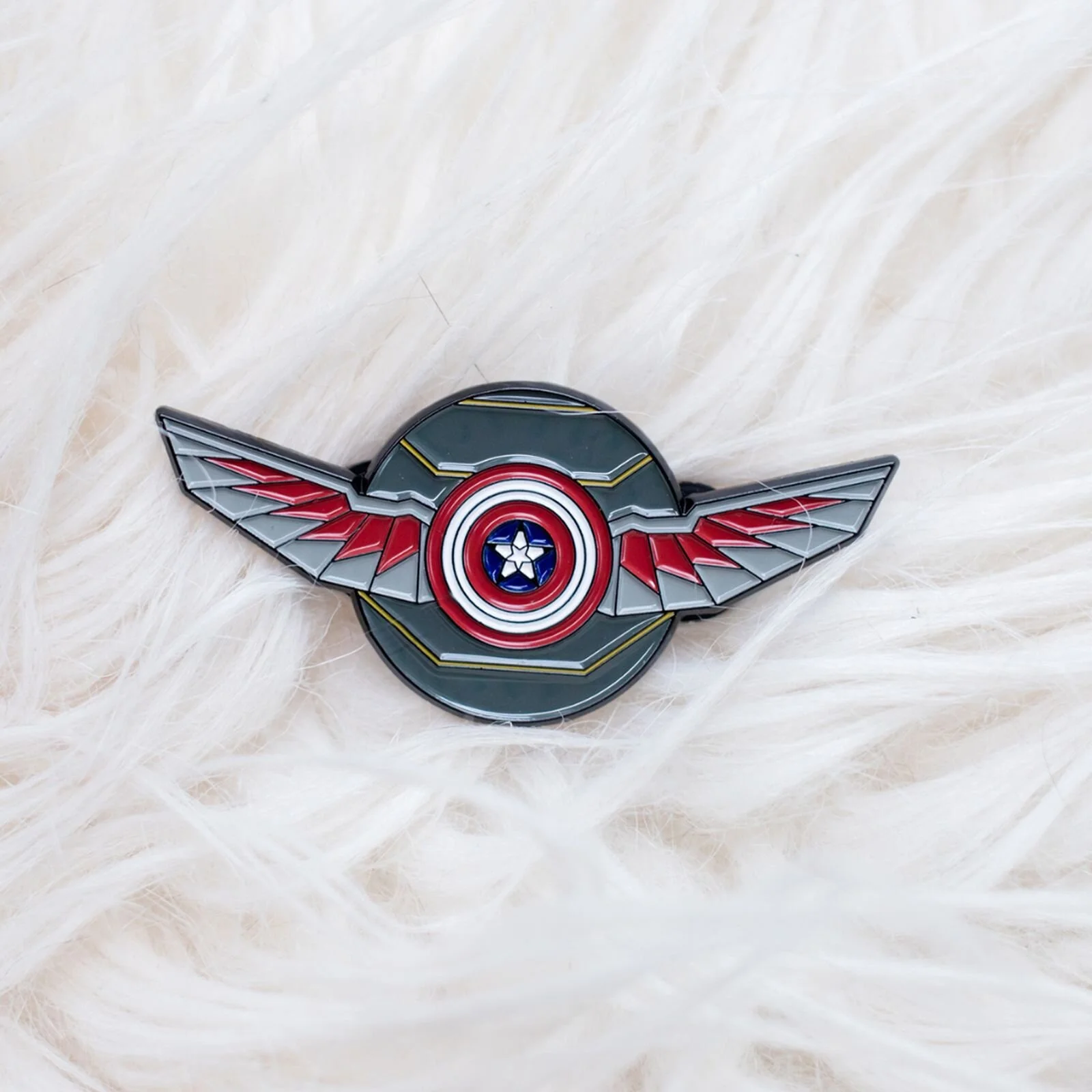 Celebrate THE FALCON AND THE WINTER SOLDIER with This Official Enamel ...