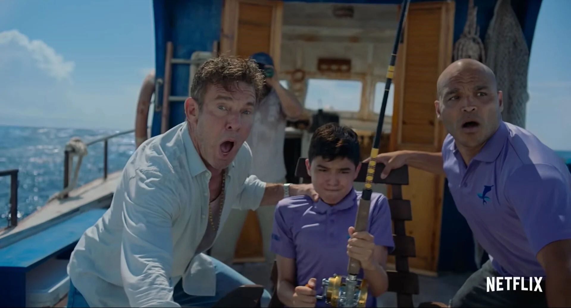 Trailer for Dennis Quaid's Upcoming Netflix Drama BLUE MIRACLE Based on ...