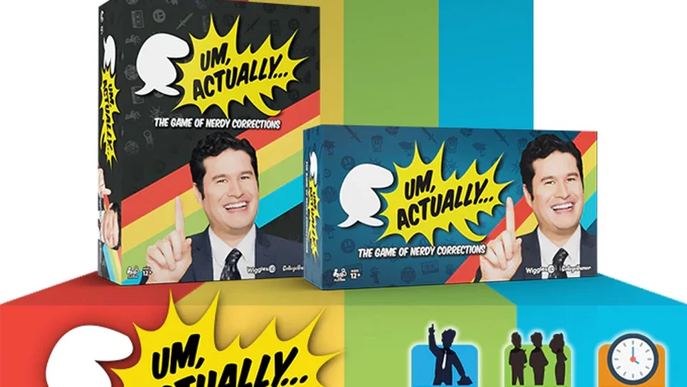 UM, ACTUALLY is Becoming a Board Game to Play at Home — GeekTyrant
