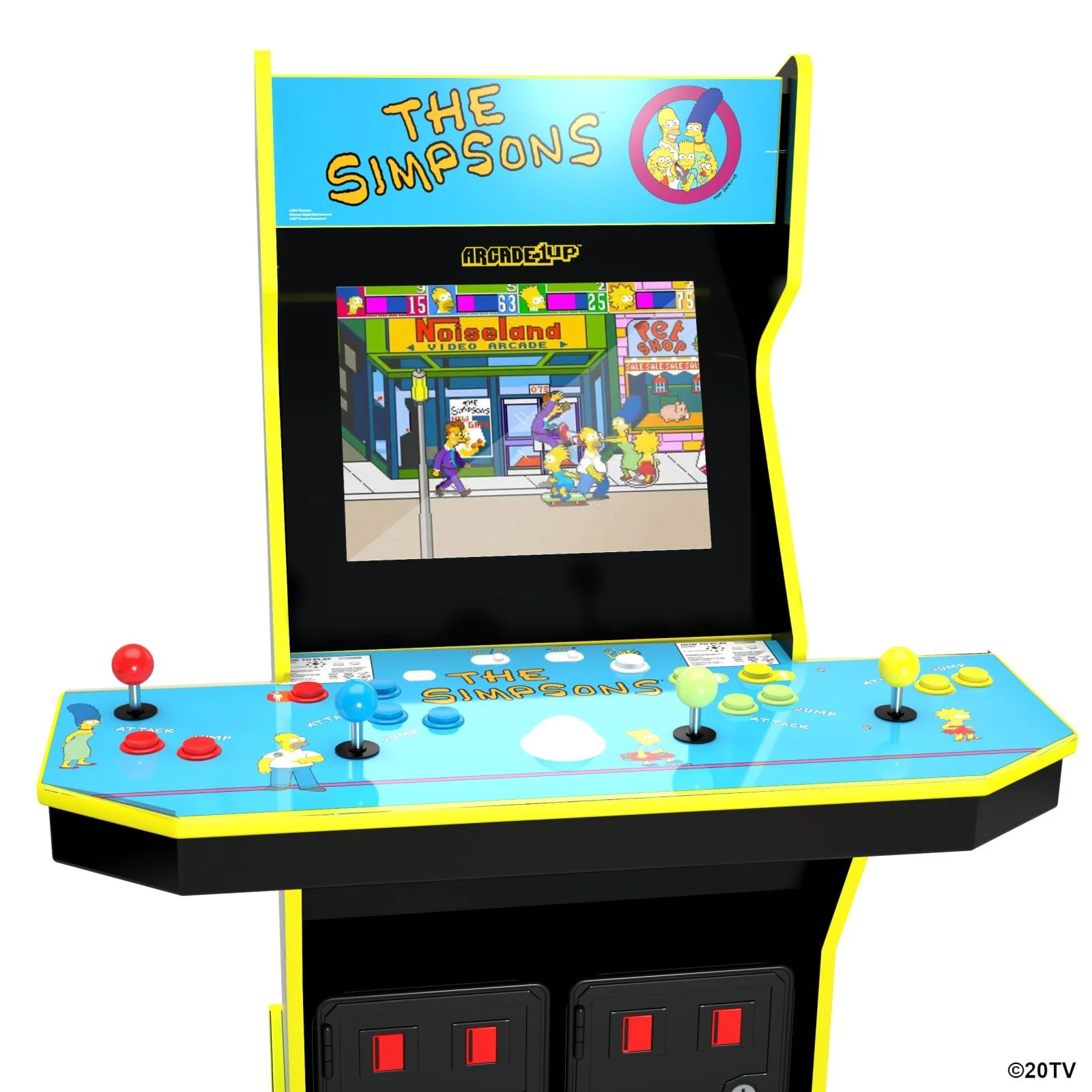 Arcade1Up is Releasing THE SIMPSONS Arcade Game Cabinet for Your Home ...