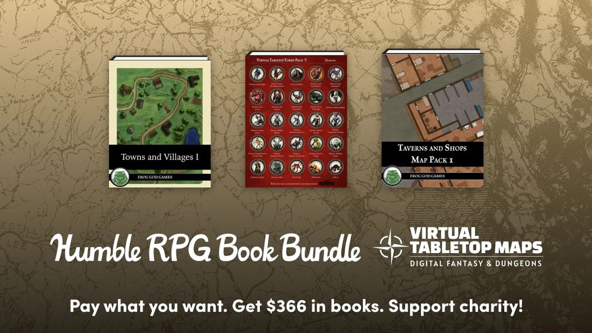 Up Your Virtual Tabletop RPG with the Latest Assets Humble Bundle ...