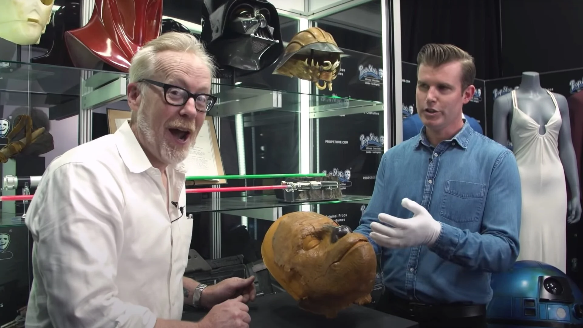 Adam Savage Shows Off Some Original STAR WARS Props — GeekTyrant