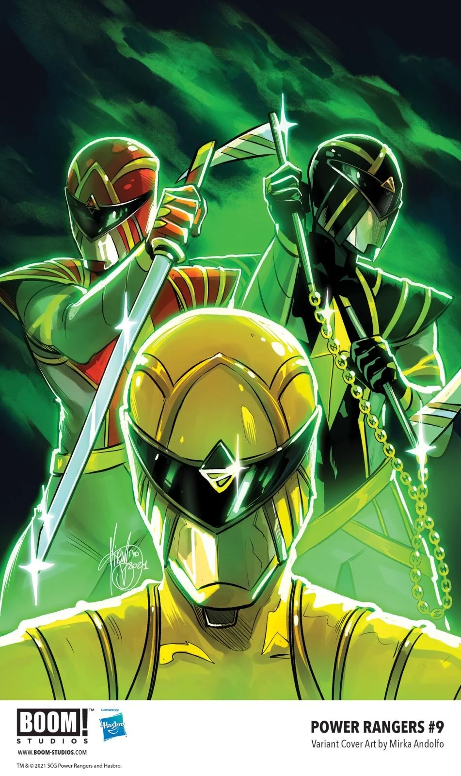 Tensions Are High in Preview for POWER RANGERS #9 — GeekTyrant
