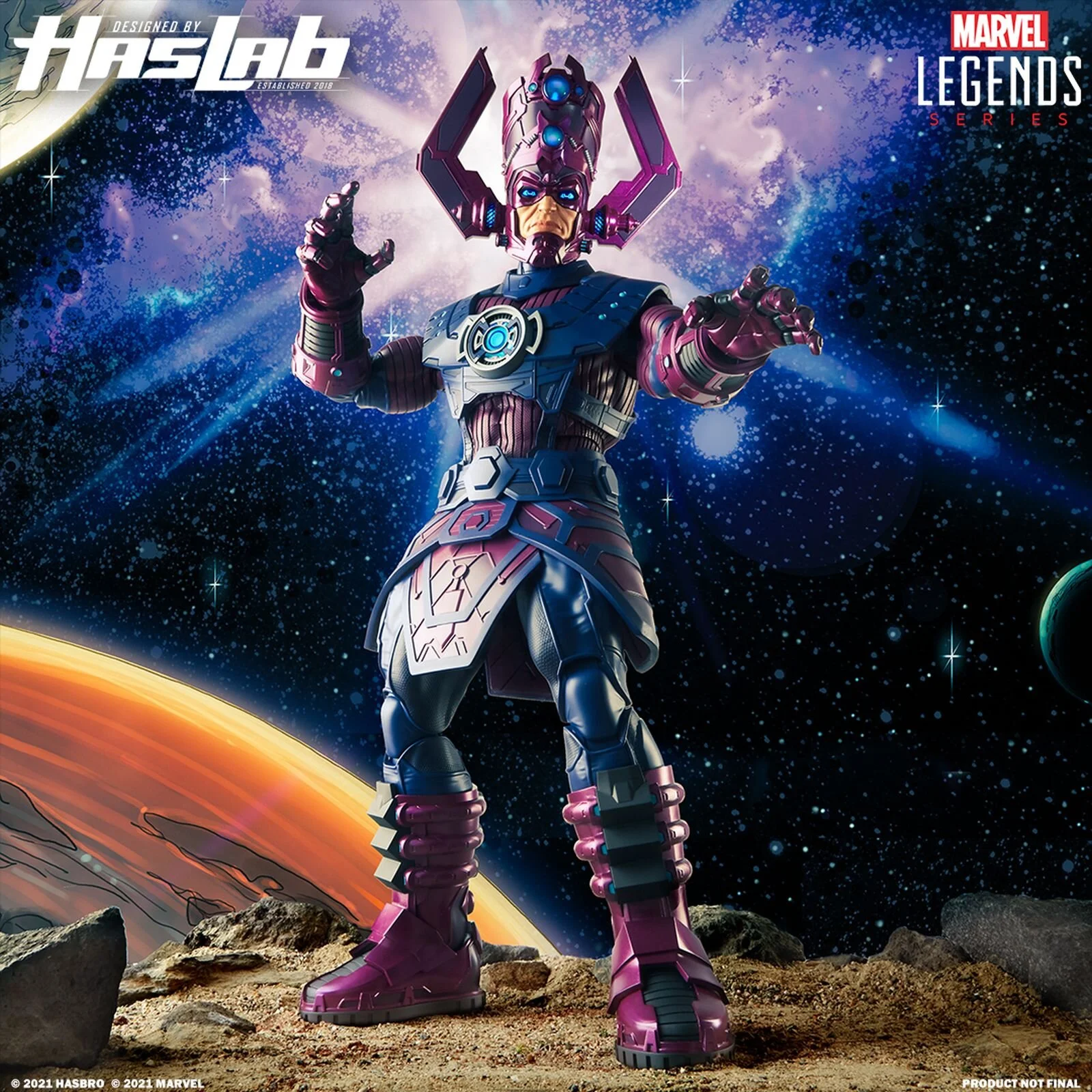 Hasbro Reveals Giant Galactus Marvel Legends Action Figure For HasLab ...