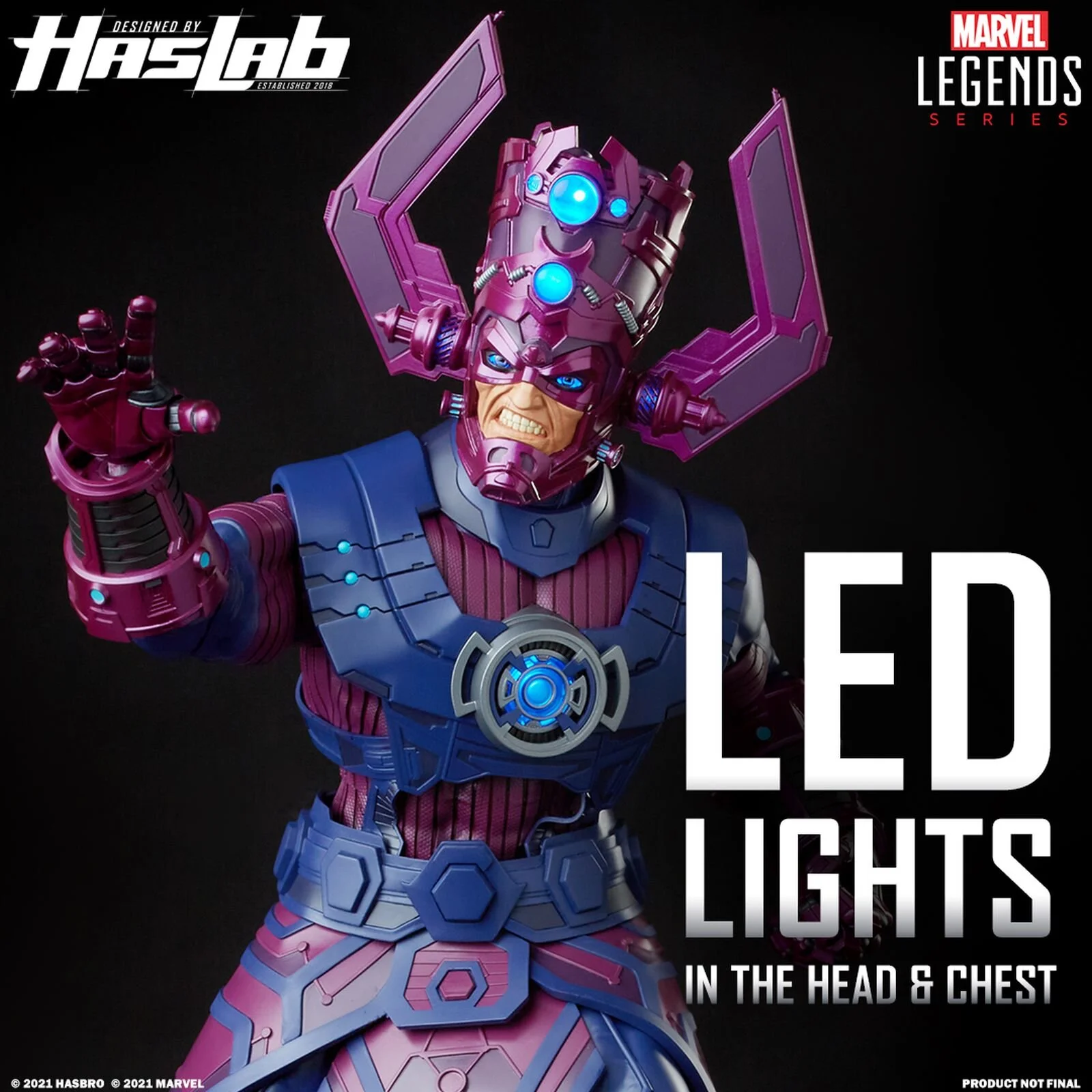 Hasbro Reveals Giant Galactus Marvel Legends Action Figure For HasLab ...