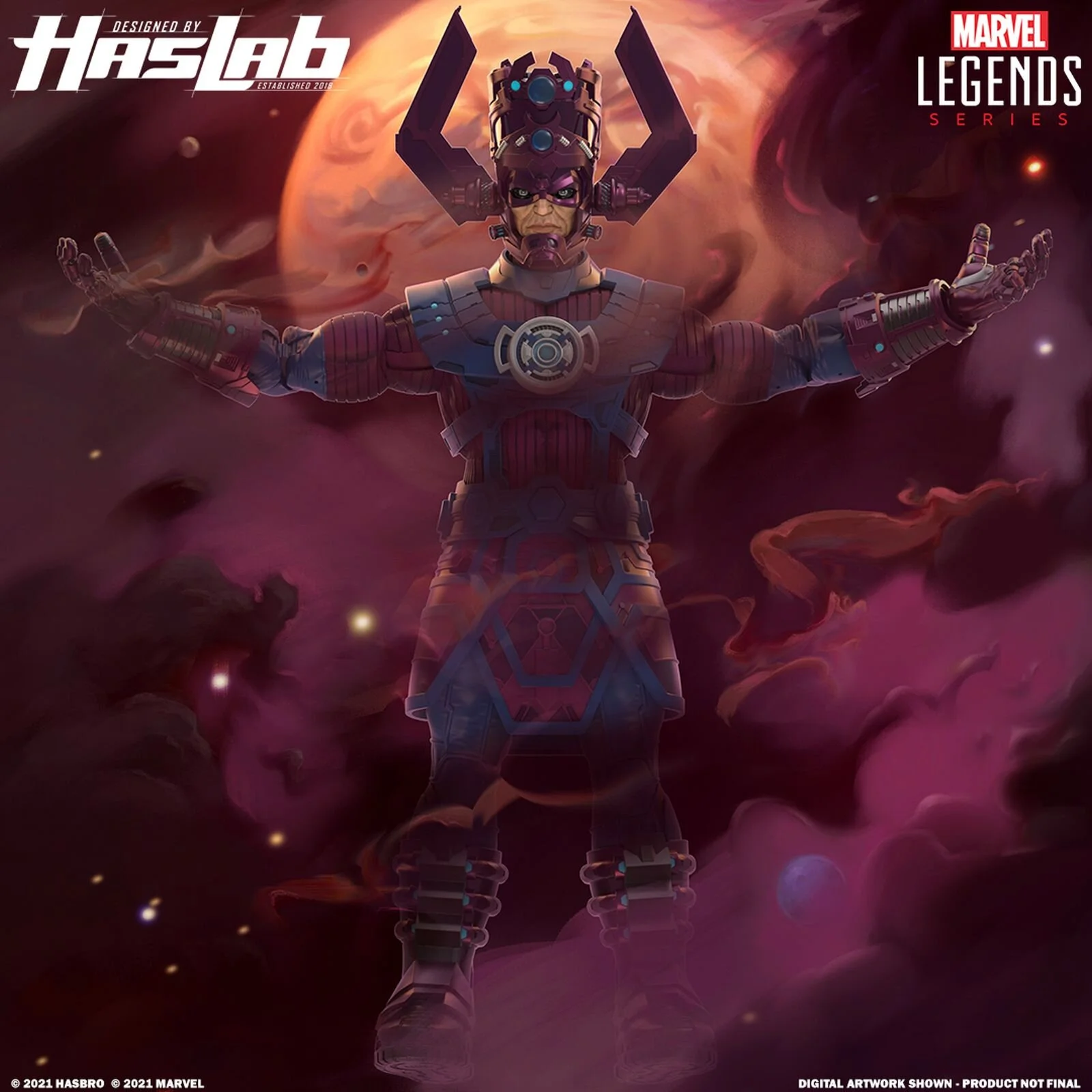 Hasbro Reveals Giant Galactus Marvel Legends Action Figure For HasLab ...
