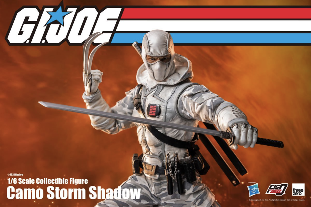 New G.I. JOE 1/6th Scale Storm Shadow Action Figure Gives Him His Own ...