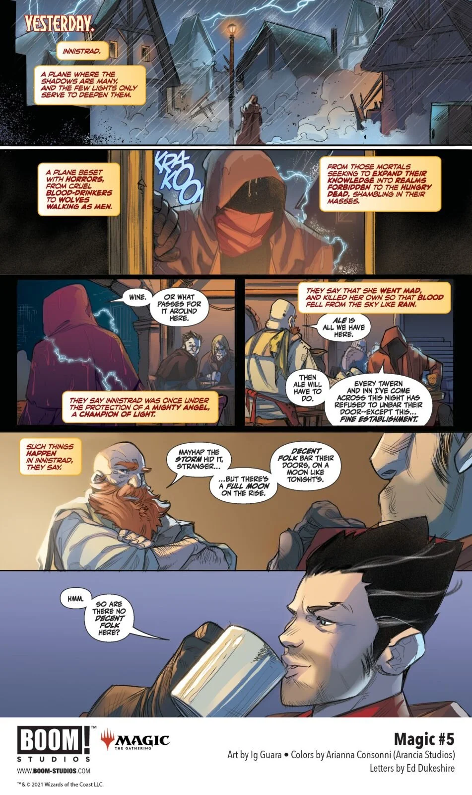Werewolves Get Shocked in Preview for MAGIC #5 — GeekTyrant