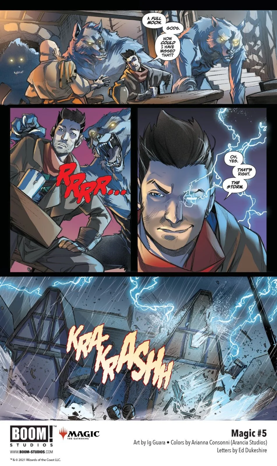 Werewolves Get Shocked in Preview for MAGIC #5 — GeekTyrant
