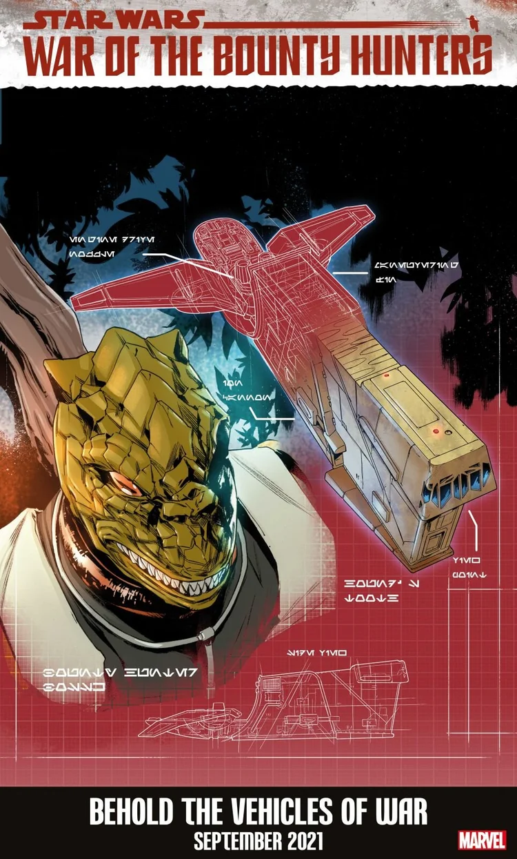 STAR WARS: WAR OF THE BOUNTY HUNTERS to Get Awesome Blueprint Covers ...