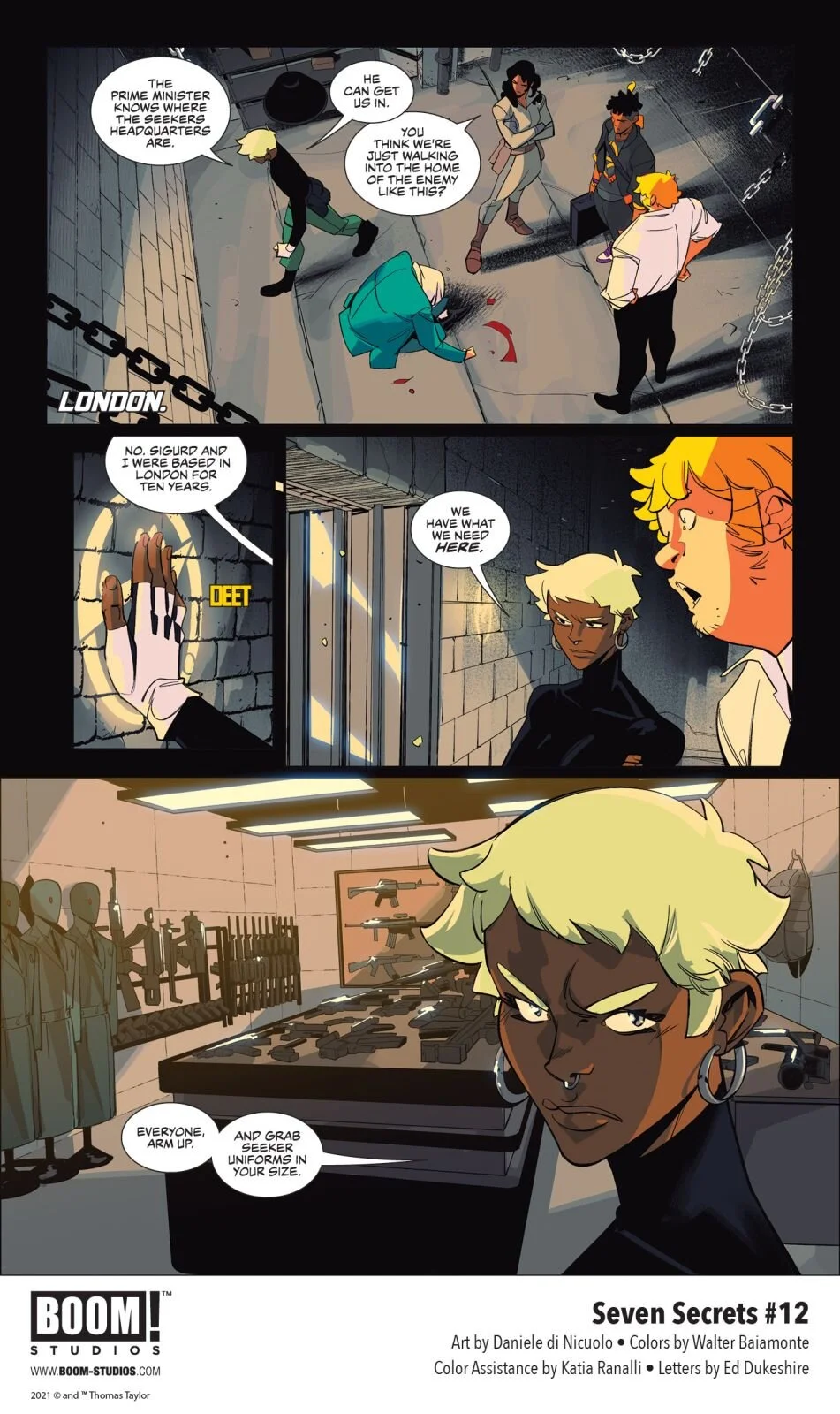 Things Continue to Ramp Up in Preview for SEVEN SECRETS #12 — GeekTyrant