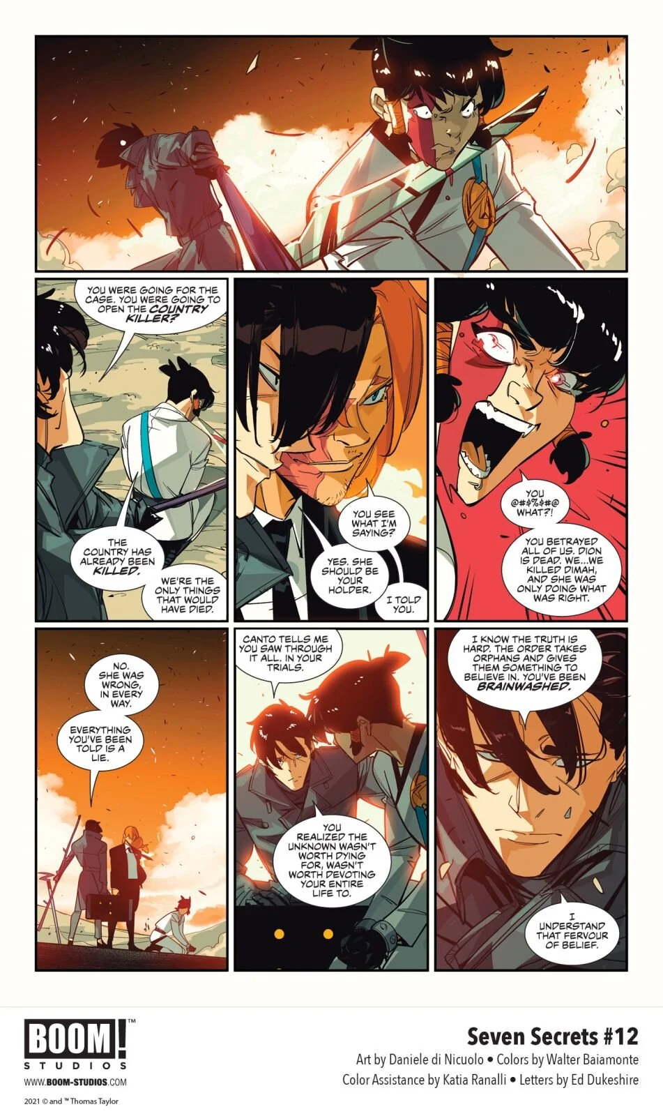 Things Continue to Ramp Up in Preview for SEVEN SECRETS #12 — GeekTyrant