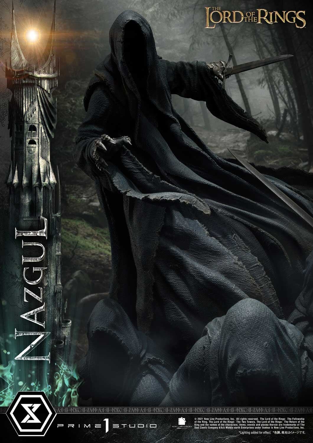 THE LORD OF THE RINGS Prime 1 Studio Nazgul Premium Masterline Statue ...