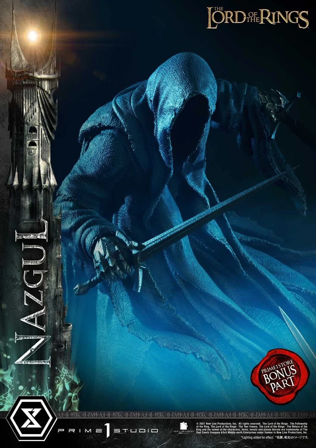 THE LORD OF THE RINGS Prime 1 Studio Nazgul Premium Masterline Statue ...