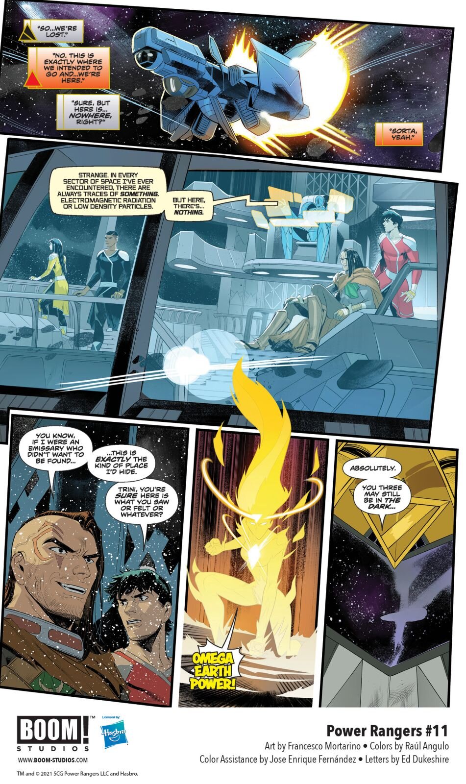 The Omega Rangers Look for the Yellow Emissary in First Look at POWER ...