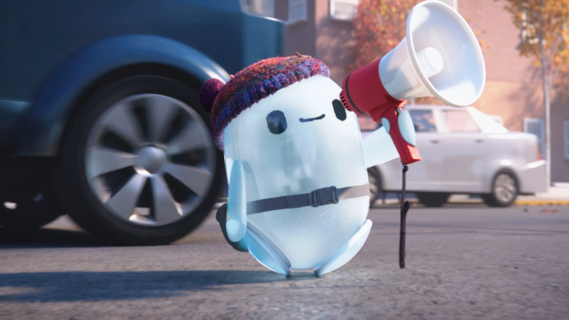 New Trailer For The Animated Comedy Robot Adventure Film RON'S GONE ...