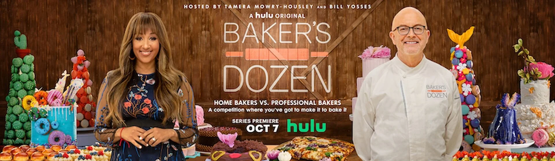 Trailer for New Hulu Original BAKERS DOZEN — GeekTyrant