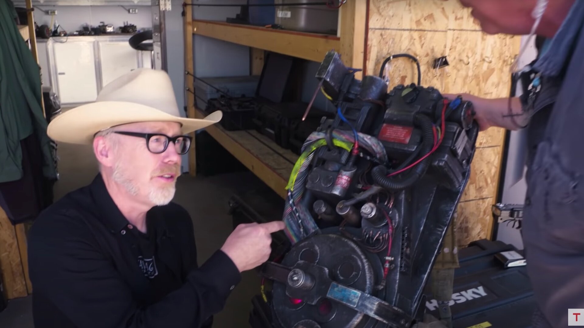 Adam Savage Inspects The Cool Props of GHOSTBUSTERS: AFTERLIFE Like The ...