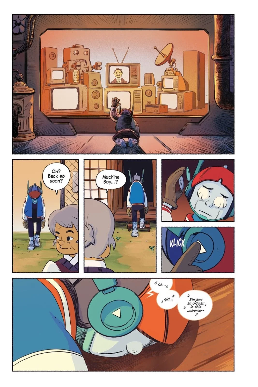 First Look At New Comic For Kids EVERYDAY HERO MACHINE BOY — GeekTyrant