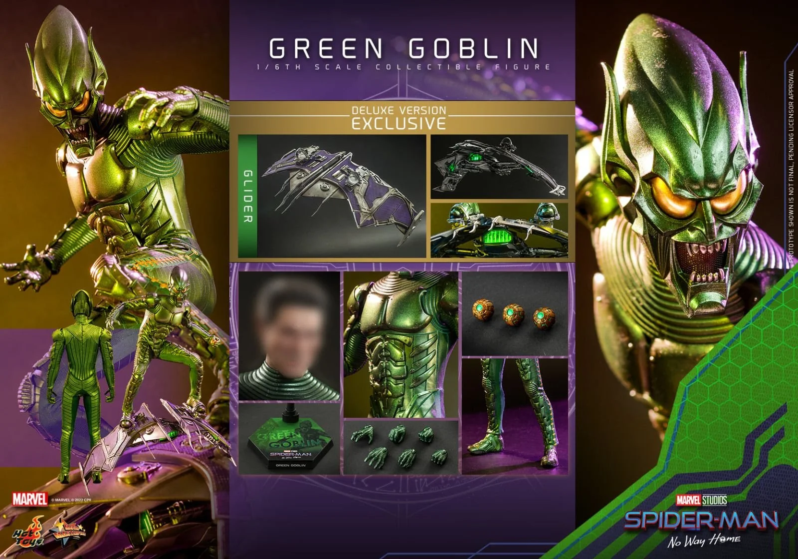 New Hot Toys Green Goblin Collectible Looks Ready To Fight — GeekTyrant