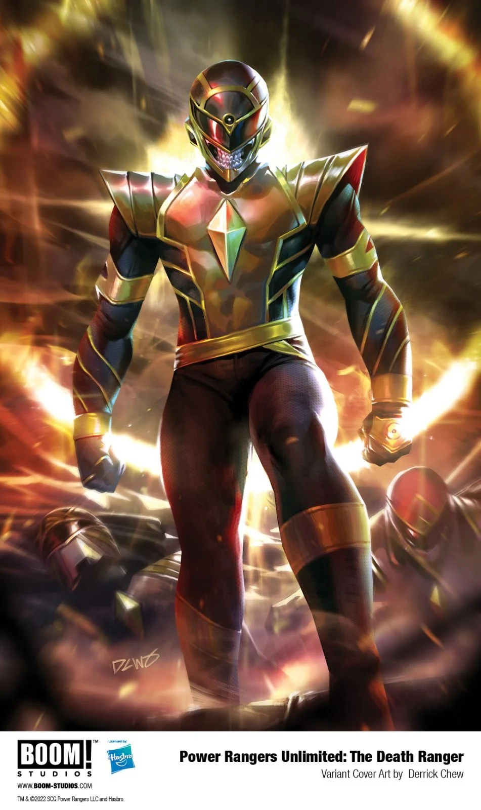 Meet the Death Ranger in New POWER RANGERS One-Shot Comic This August ...