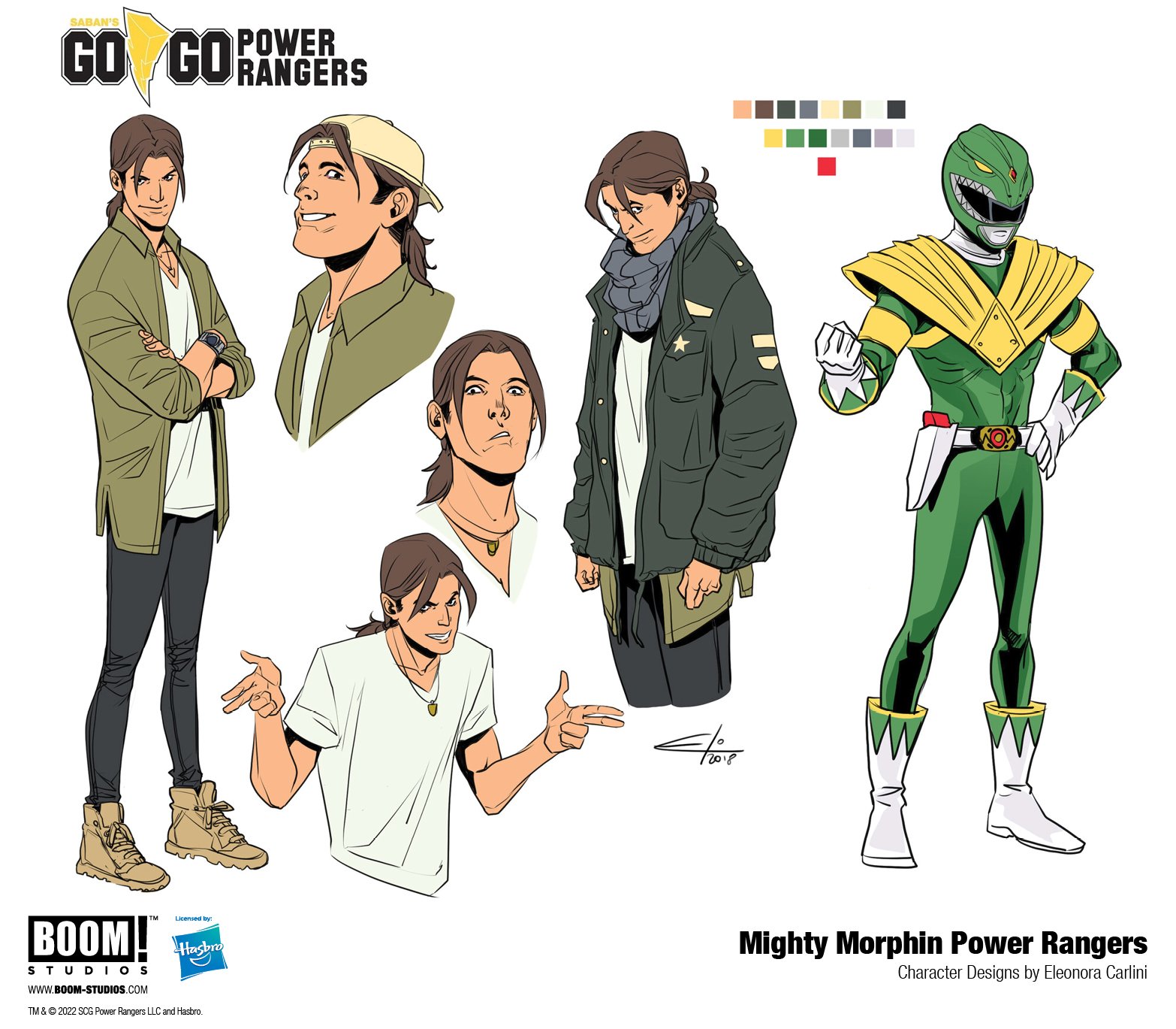 Guest Artists Announced for MIGHTY MORPHIN POWER RANGERS #100 — GeekTyrant