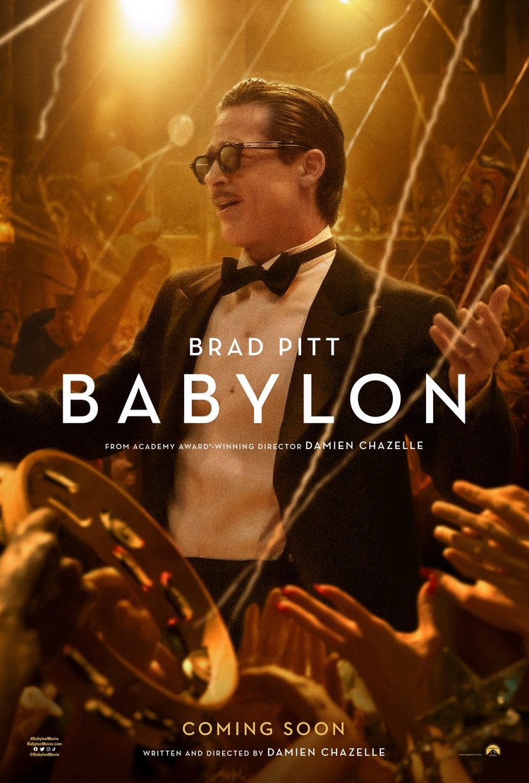1920s Hollywood Life Is Crazy in Trailer for BABYLON with Brad Pitt and Margot Robbie — GeekTyrant