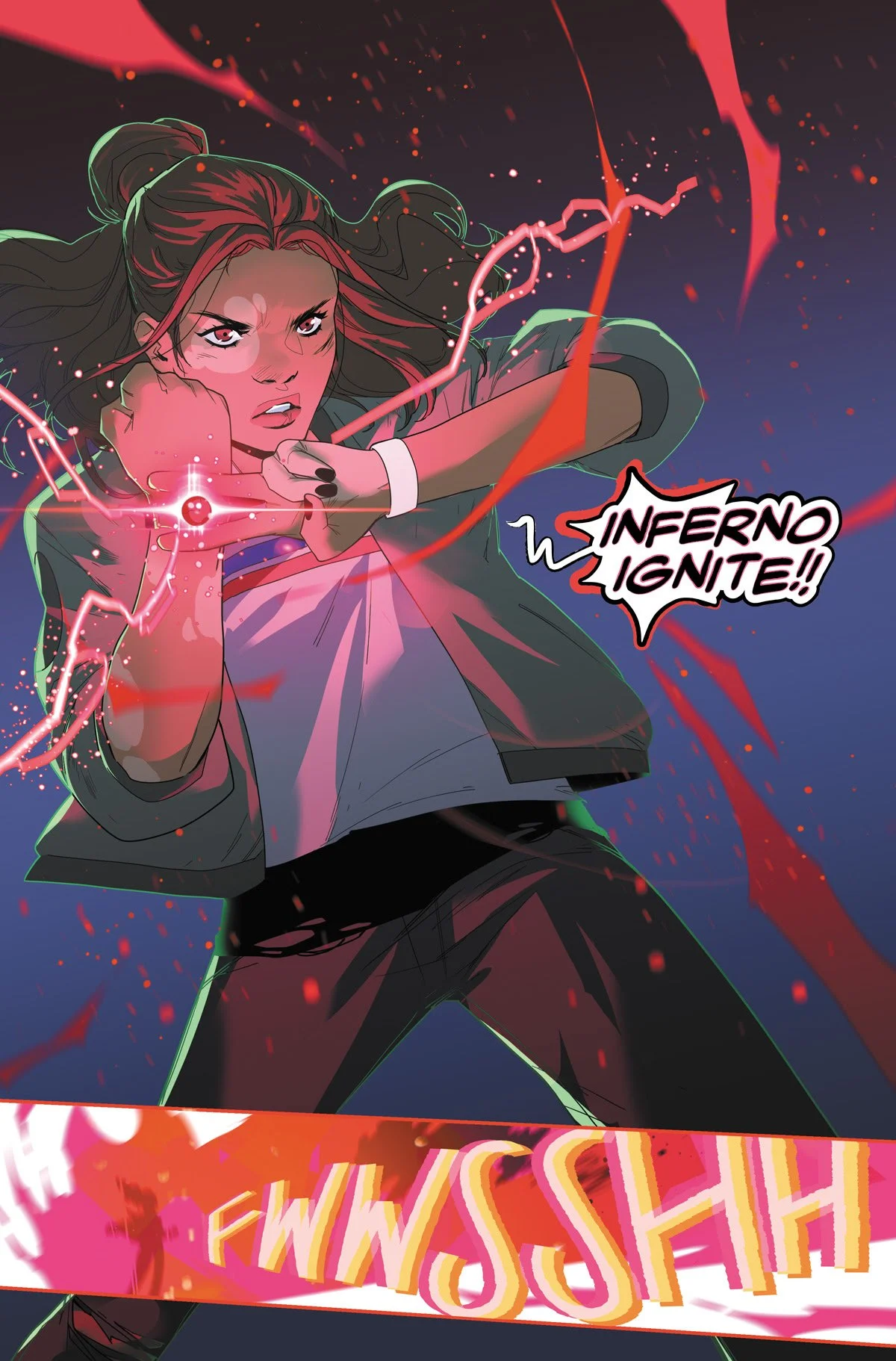 INFERNO GIRL RED is Launching as a Comic Miniseries in January Through ...