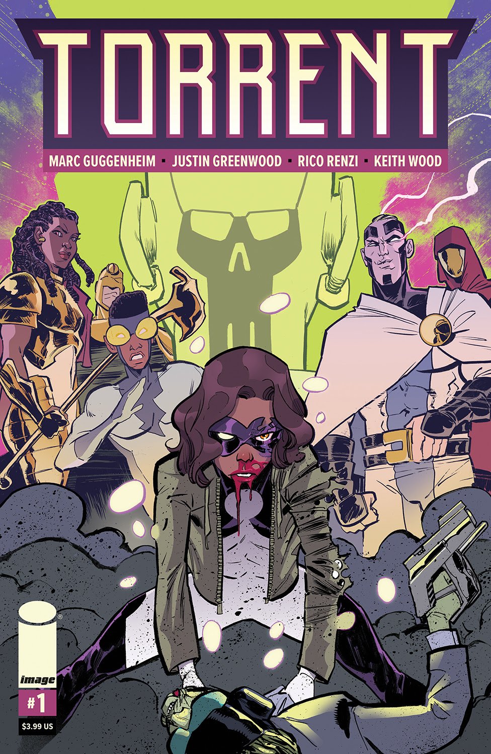 A Happy Superhero Snaps in Upcoming Comic TORRENT #1 — GeekTyrant