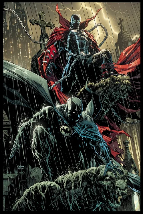 Preview of Todd McFarlane and Greg Capullo's BATMAN/SPAWN #1 Crossover ...