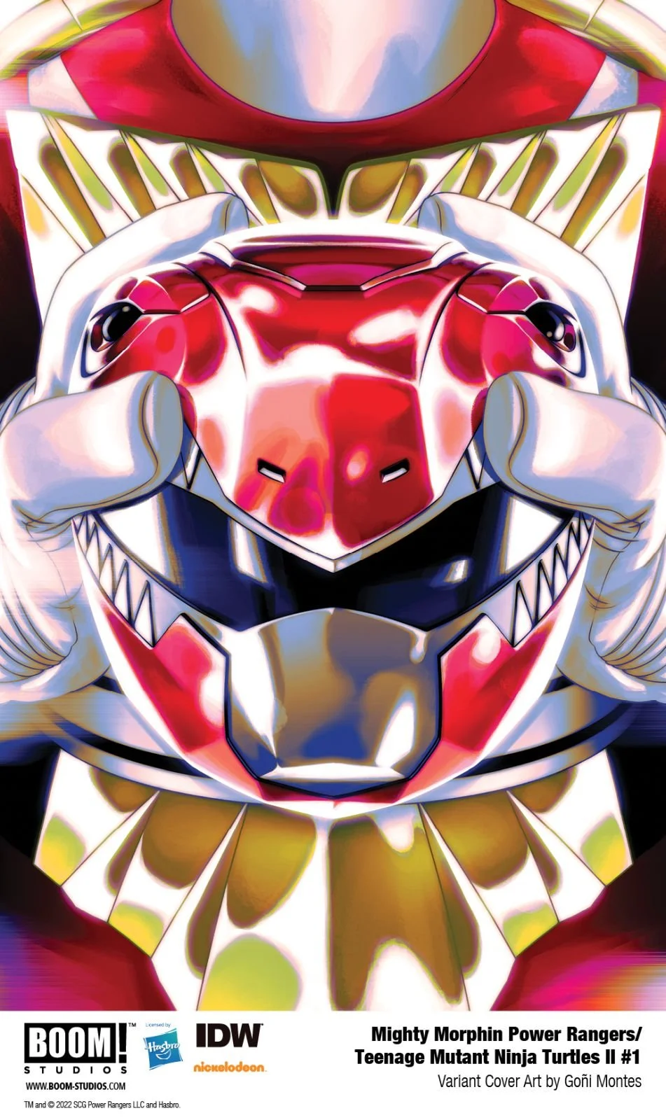 Here's Our First Look at MIGHTY MORPHIN POWER RANGERS/TEENAGE MUTANT ...
